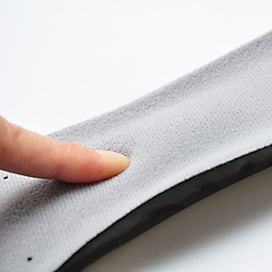 Shoe Insoles, Memory Foam Insoles, Providing Excellent Shock Absorption and Cushioning for Feet Relief, Comfortable Insoles for Men and Women for Everyday Use, M [US M: 6-9/W: 7-11] Black