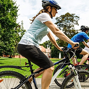 Rimore Bicycle Bike Fender Mudguard, Adjustable Mountainbike Bicycle Fenders for 26, 27.5, 29In Splash Guard Front Rear MTB Mud Guard Bicycle fender