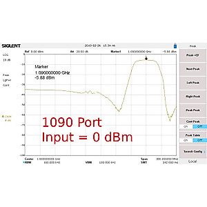 Stratux 1090 MHz + 978 MHz Splitter and Saw Filter