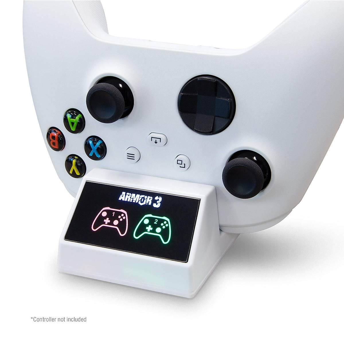 Hyperkin Armor3 Dual Controller Rechargeable Battery Station for Xbox Series X/Xbox One(White) - Xbox Series X