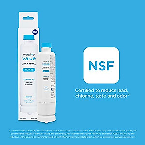 Everydrop Value by Whirlpool, Replacement Water Filter for Samsung DA29-00020B Refrigerator, EVFILTERS2, Single-Pack