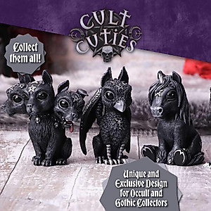 Nemesis Now Figurine Decor, Detailed Hand-Painted Polyresin, Black - Beelzebat Gothic Satanic Bat