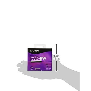 Sony 8cm DVD-RW with Hangtab - Single