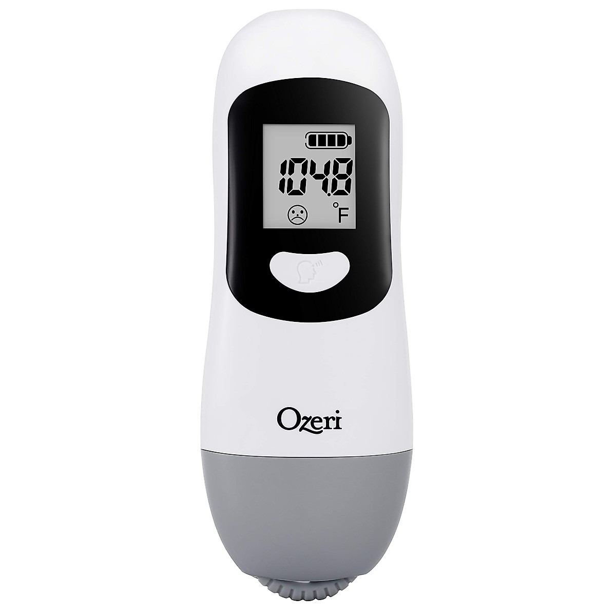Ozeri Kinetic Non-Contact Forehead Thermometer with Battery-Free Infrared Technology (Pack of 2)