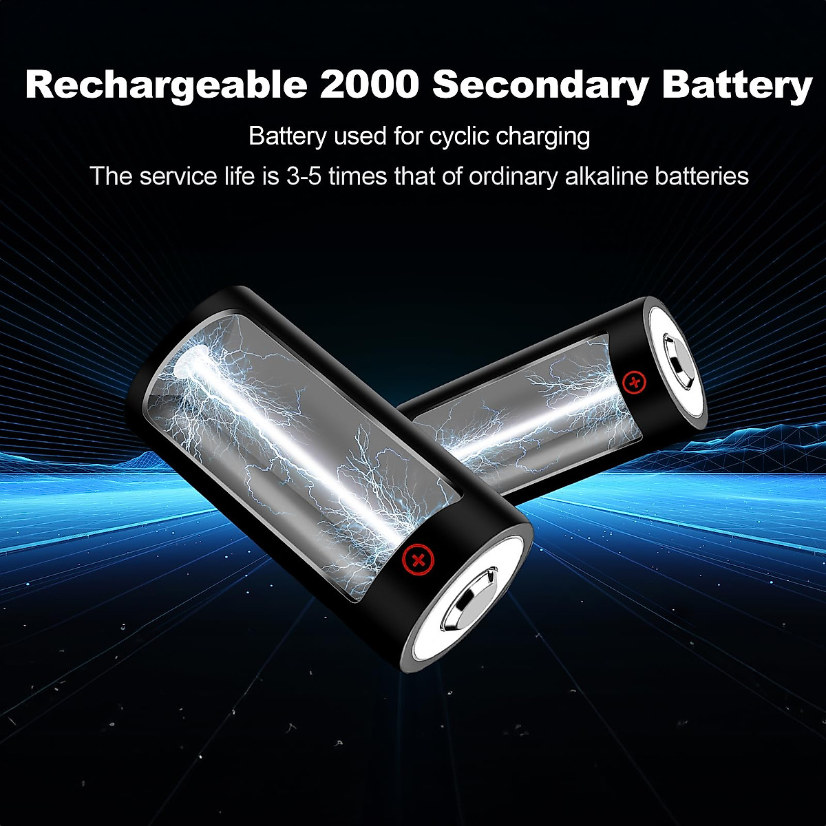 JESSPOW CR123A Rechargeable Batteries for Arlo, Rechargeable Batteries 32 Pack with Charger Compatible with Arlo Security Cameras (VMK3200/VMC3030/VMS3330/3430/3530/) and Flashlight and More