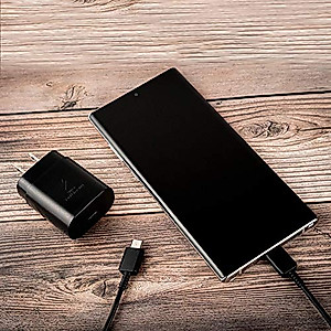 25W Super Fast Type C Charger + Cable Compatible with Samsung Galaxy S22 Ultra Charger, Samsung Charger Type C, Samsung Fast Charger, Type C Charging Block, Wall S21 USB C Fast Charger…