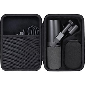 Aenllosi Hard Carrying Case Compatible with SM7B/MV7 SM7dB Vocal Dynamic Microphone for Broadcast (SM7B/MV7/ SM7dB)