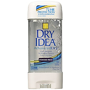 Dry Idea Clear Gel Antiperspirant/Deodorant, Powder Fresh - 3 oz