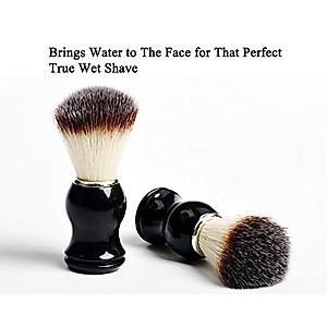 Straight Razor Barber Razor Straight Edge Razor navaja de barbero Straight Razor Kit Professional Shaving Razor with Strop Shaving Brush Leather Strop