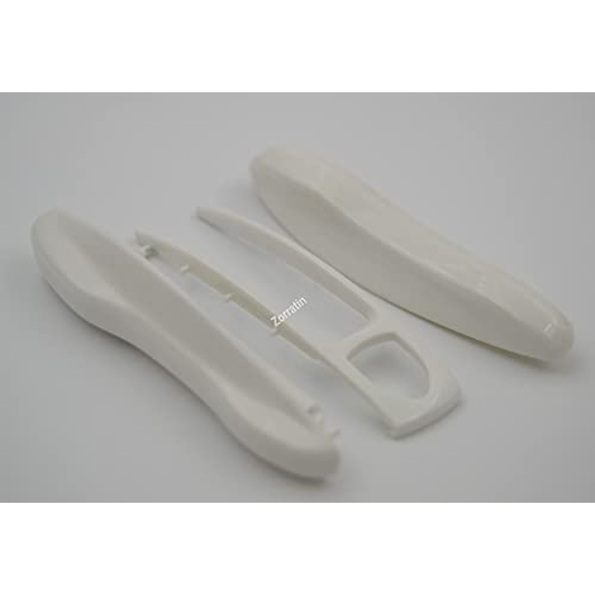 Zorratin (3-pieces) Center + Side Key Fob Casing Cover for Newer Porsche Panamera 2017+ Cayenne 2018+ 911 2020+ Taycan