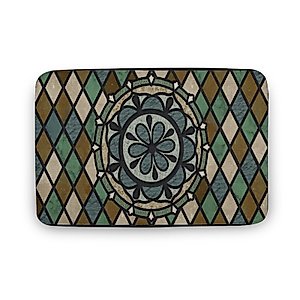 Modern Colorful Geometric Pattern Welcome Decorative Doormat,Modern Mosaic Tiles Pattern Floor Mats,Farmhouse Decor for Home Front Door Porch Garden Patio Yard Outdoor Indoor 16x24 inch