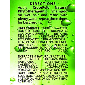 BOE Crece Pelo Shampoo + Rinse 12 oz "Combo Set!!"