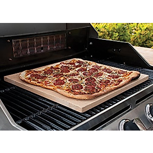 Pizzacraft 15" Square ThermaBond Baking/Pizza Stone - For Oven or Grill - PC9897