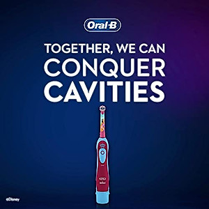 Oral-B Kid's Battery Toothbrush Featuring Disney Princess, for Kids 3+