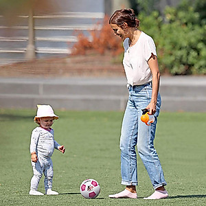 Wisdom Leaves Mini Soccer Ball for Kids/Toddlers,Small Soccer Balls Size 1.5,Baby Toy Balls for Indoor and Outdoor Play Games,Soft and Lightweight（160g）