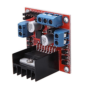 Ardest L298N Dual H-Bridge Motor Drive Controller for Arduino Smart Car Robot Power Stepper Motor Driver Module