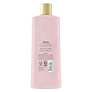 Caress Hydrating Body Wash For Noticeably Silky Soft Skin Daily Silk Extract & Floral Oil Essence 18 oz, Pack of 6, pink