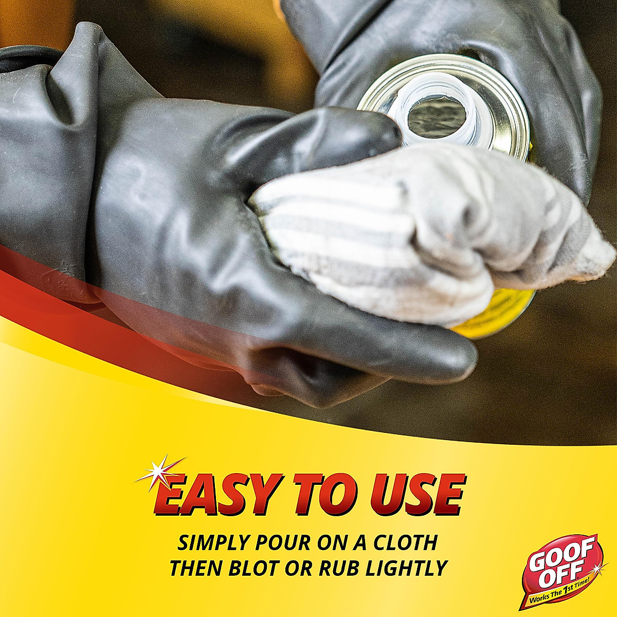 Goof Off FG653 Professional Strength Remover, Pourable 16-Ounce,Liquid