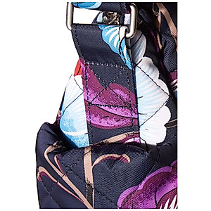 Vera Bradley Women's Performance Twill on the Go Crossbody Purse, Mayfair in Bloom, One Size