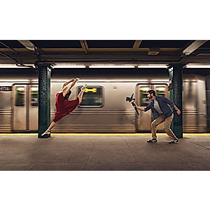 DJI Ronin-SC - Camera Stabilizer, 3-Axis Handheld Gimbal for DSLR and Mirrorless Cameras, Up to 4.4lbs Payload, Sony, Panasonic Lumix, Nikon, Canon, Lightweight Design, Cinematic Filming, Black