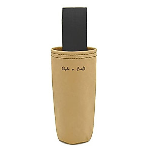 Style n Craft Spray Paint Can Holder, Heavy-Duty 600D Polyester Spray Paint Can Holder, Khaki and Black (76022)