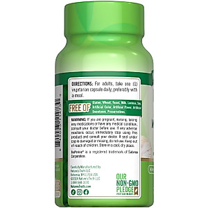 Lions Mane Mushroom Supplement | 2100mg | 50 Capsules | Plus BioPerine | Vegetarian, Non GMO & Gluten Free | by Nature's Truth