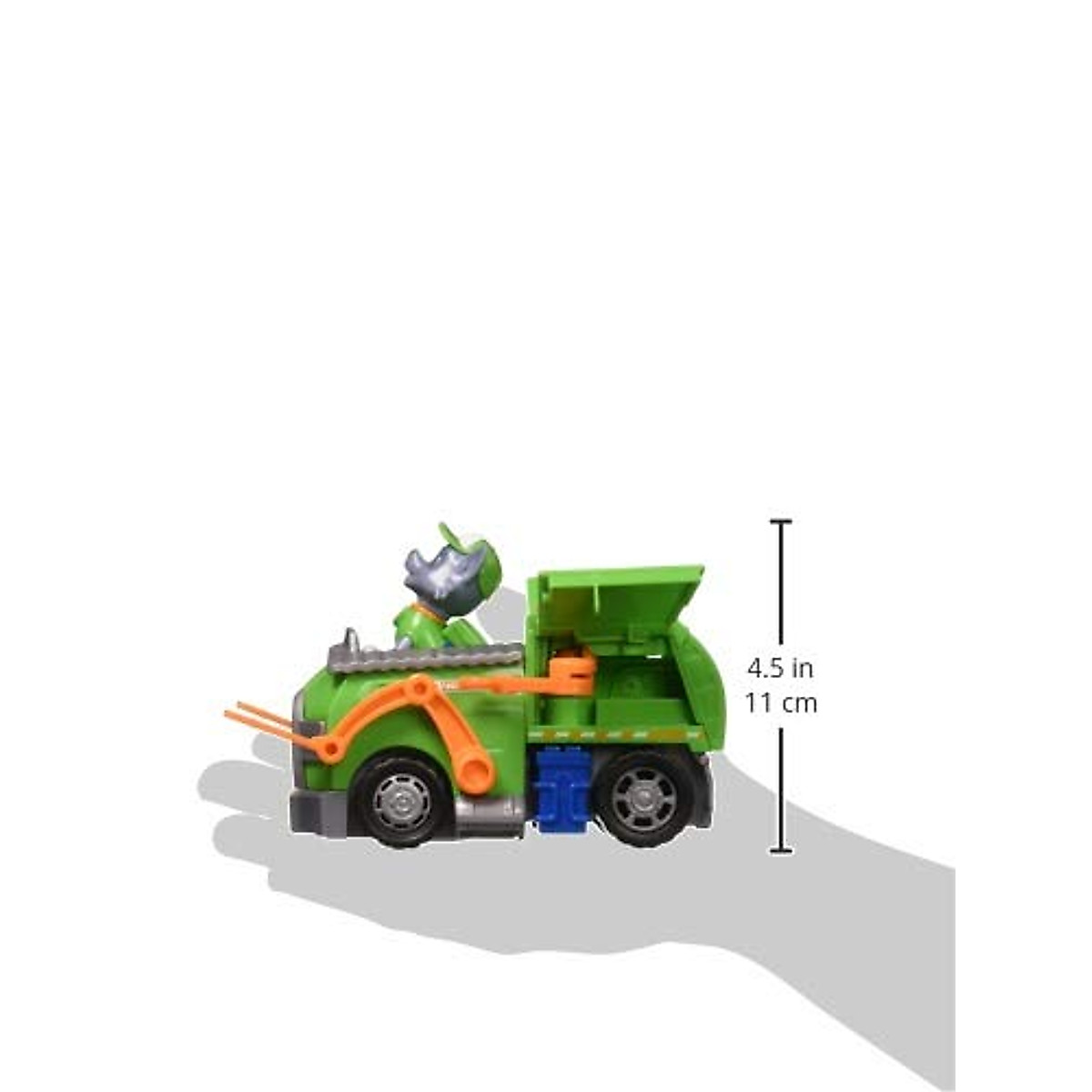 Paw Patrol, Rocky’s Transforming Recycle Truck with Pop-Out Tools & Moving Forklift, for Ages 3 & Up