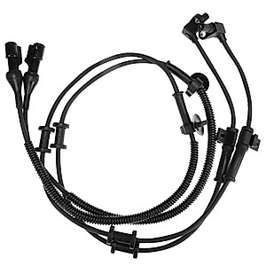 Front Left & Right ABS Wheel Speed Sensor Replacement for Ford Excursion 2000-2005 F-250 F-350 F-450 F-550 Super Duty 1999-2004 F650 F750 F800 Replace# ALS197 5S6024 SU7557 BRAB68 F81Z2C204BA (2Pcs)