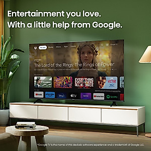 Hisense 40-Inch Class A4 Series FHD 1080p Google Smart TV (40A4K) - DTS Virtual: X, Game & Sports Modes, Chromecast Built-in, Alexa Compatibility, Black