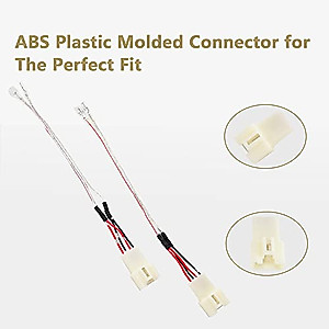 RED WOLF Update Car Dash Tweeter Speaker Wiring Harness Connector for Select Toyota Tundra 2007-2019, Sequoia 2001-2019, Sienna 2004-2010 with JBL Only 2PCS