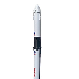 wltk Space X Falcon 9 + Dragon 1/233 Diecast Rocket Model