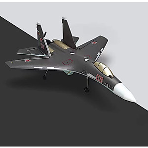 OTXKOO RC Plane Remote Control Airplane RTF 4CH Tail Motor 3D / 6D Stunt Function SU35 Jet Aircraft with Hobby Model 2 Left Hand Throttle