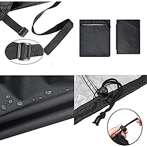 outdoor sectional cover, Waterproof patio sectional cover, Patio Sectional Couch Cover, Garden Lawn patio furniture covers, Outdoor Couch Covers for Sectional Sofa(V-Shape-118"x118")