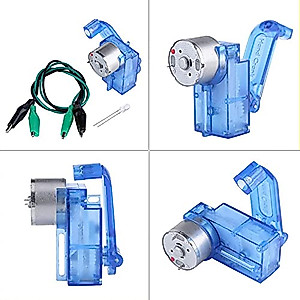 Marvellous Hand Crank Generator, Driven Electricity Generator Mechanical Emergency Power Supply for Camping Outdoor Activities