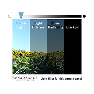 RENAISSANCE HOME FASHION Lacey Embroidered LACE Tier Pair