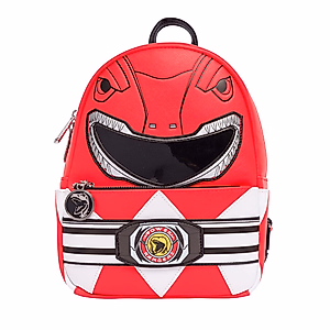 Loungefly Power Red Ranger Cosplay Mini Backpack Toyz N Fun Exclusive