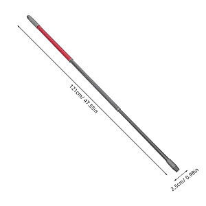 TOBBOMEY Mop Stick Commercial Mop Household Mop Pole Mop Pole Replacement Extendable Mop Pole Replacement Mop Rod Mop Rod Replacement Mop Handle Replacements Mop Replacement Handle Iron