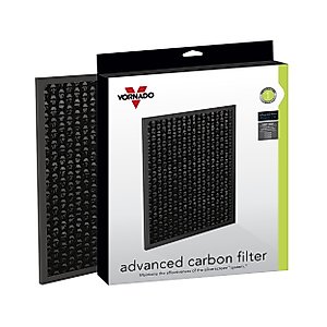 Vornado MD1-0027 Advanced Carbon Filter Air Purifier, 1 Count (Pack of 1), Black