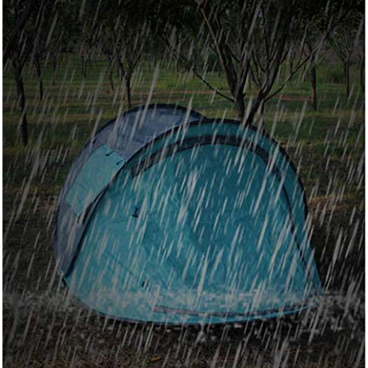 AyfeS Tent for Camping Camping Tent 4 with 2 Doors 2 Windows Automatic Pop Up Waterproof Instant Tent for Outdoor Hiking Large Space for Picnic Outdoors