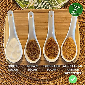 Colibreeco, Unrefined Cane Sugar, 1 Pound (Pack of 1): Sweeten your Drinks and Recipes With Powder Organic Cane Sugar, Naturally Sweet and Chemical-Free, Panela, Piloncillo, Jaggery, Raw Sugar.