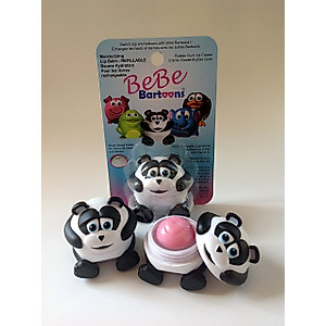 Panda Lip Balm with Bubble Gum Ice Cream scent