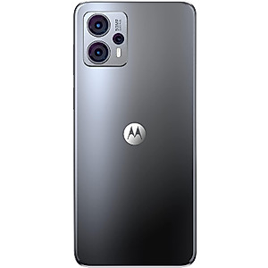 Motorola Moto G23 4G LTE XT2333-1 | 4GB RAM | 128GB Storage | DUAL SIM | 50MP Camera | 30W TurboPower | 6.5" LCD 90Hz Display | International Model | GSM Factory Unlocked - (Gray)
