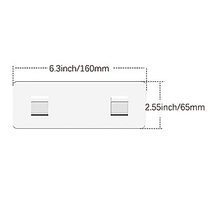 4 Pack Adhesive for Corner Shower Caddy