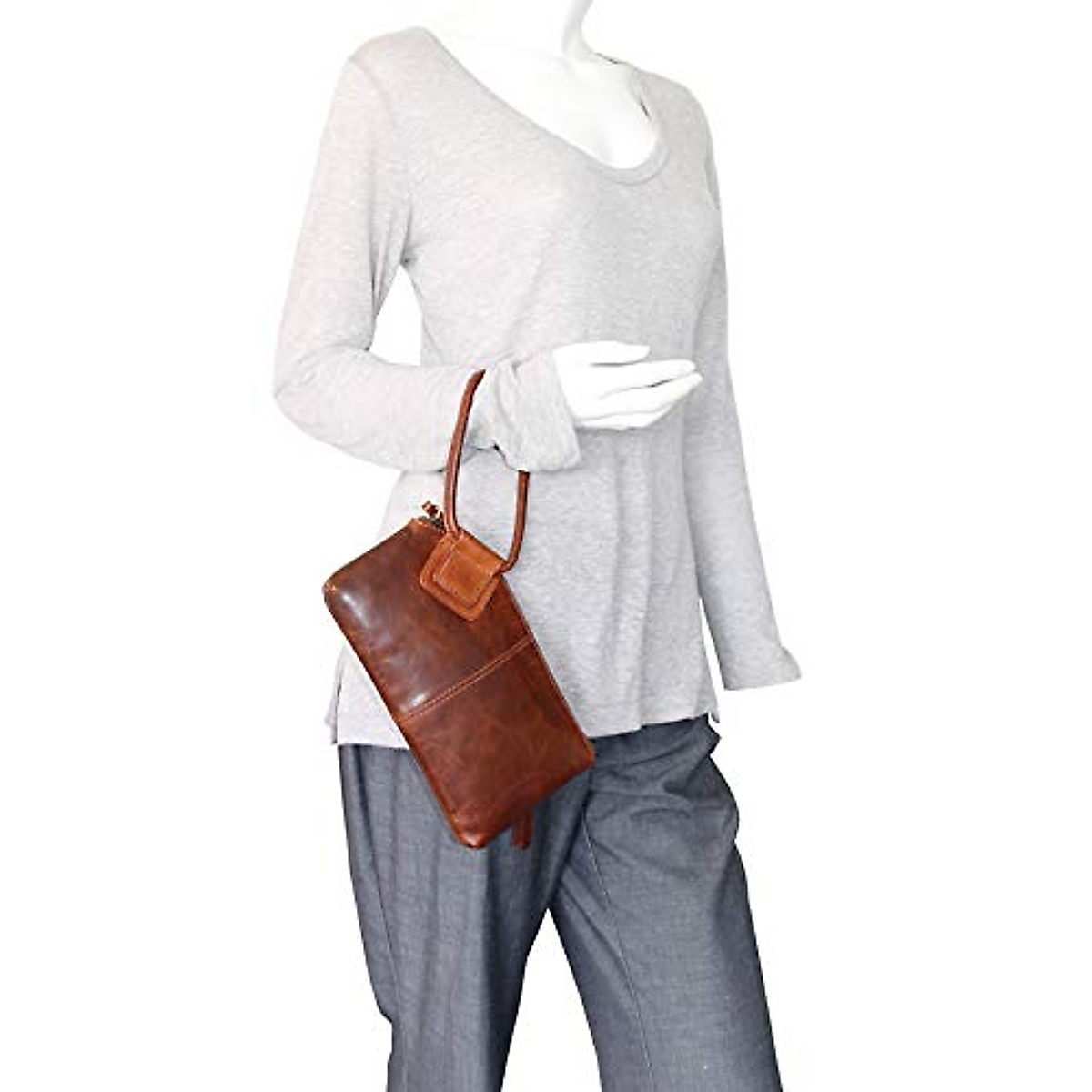 Skye Ringed Clutch (Black)