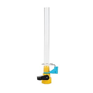 Camco 40004 RV Gravity Water Fill Adapter with Shut Off Valve and Clip - Allows for Quick Filling of Your RV's Gravity Water Fill - Adapter Fits Standard Drinking Water Hoses