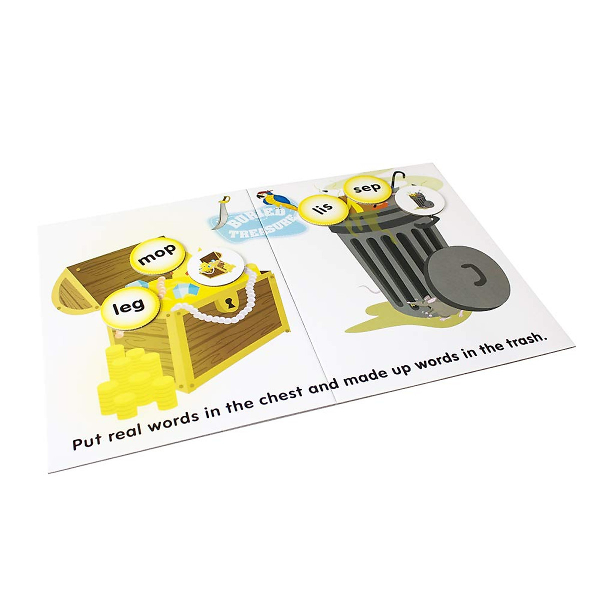 Junior Learning Different Letter Sound Games (Set of 6), Multi (JL400)