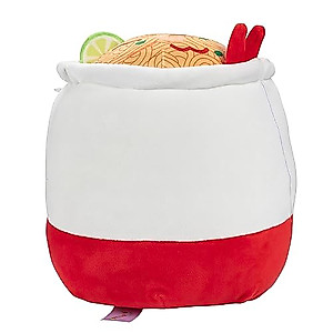 Squishmallows 10" Daley The Takeout Ramen Noodles - Officially Licensed Kellytoy Plush - Collectible Soft & Squishy Stuffed Animal Toy - Add to Your Squad - Gift for Kids, Girls & Boys - 10 Inch