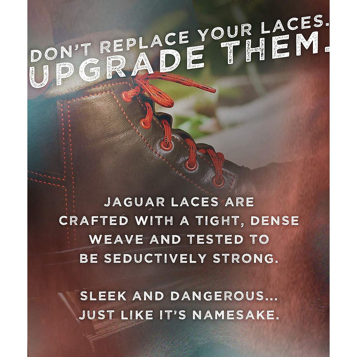 Mercury + Maia Work Boot Laces - Shoe Laces for Hiking Boots - Heavy Duty Bootlaces - USA Made (2 Pair) (54 inches, Chestnut Brown/Moss)