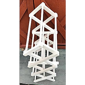 Laundry Clothes Drying Rack-Small 20" Wide Design-Portable & Folds up for Easy Storage-All Natural Maple Wood-Made in USA