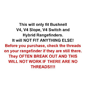 Bushnell Tour V4, V4 Slope/Switch & Hybrid Rangefinders ONLY!!! Battery, Cover, Cap, Screw. Look at Second Image Before You Buy!
